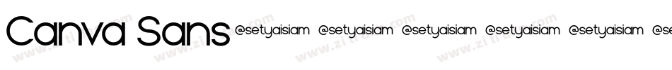 Canva Sans免费下载和在线预览转换-字体岛