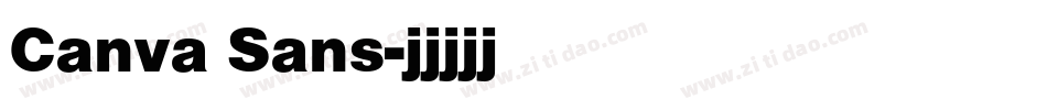 Canva Sans免费下载和在线预览转换-字体岛