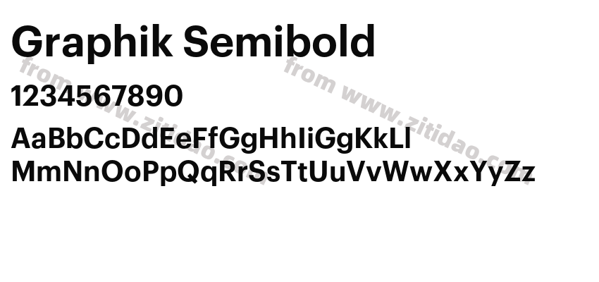 Graphik Semibold字体免费下载-Graphik SemiboldRegular预览-字体版本Version 1.001;PS 001.001;hotconv 1.0.57 ...